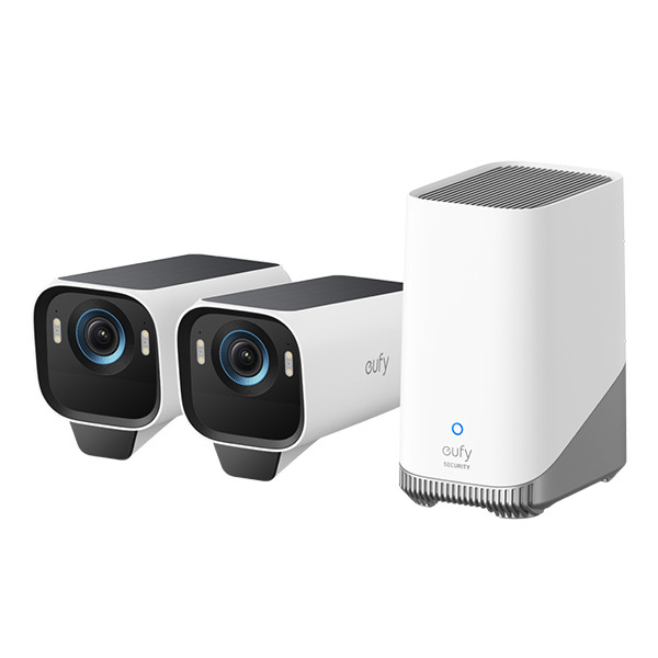EufyCam S3 Pro Duo Pack + HomeBase S380 | 4K | Wit Eufy 123led.nl